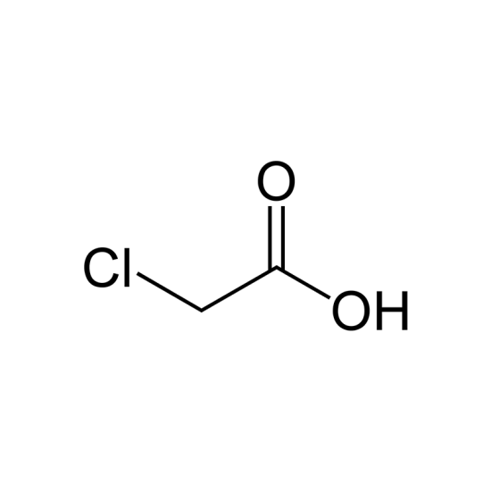 Chloroacetic Acid Structure